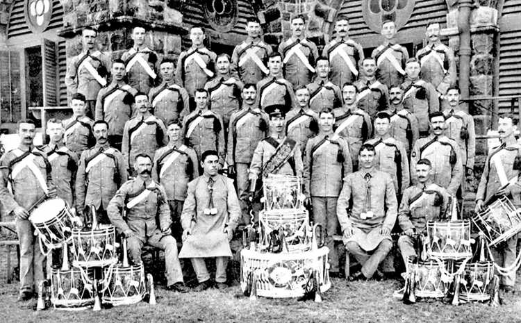 Photos: Band of the 1st Gloucestershire Regiment (c.1910): Mitchell ...